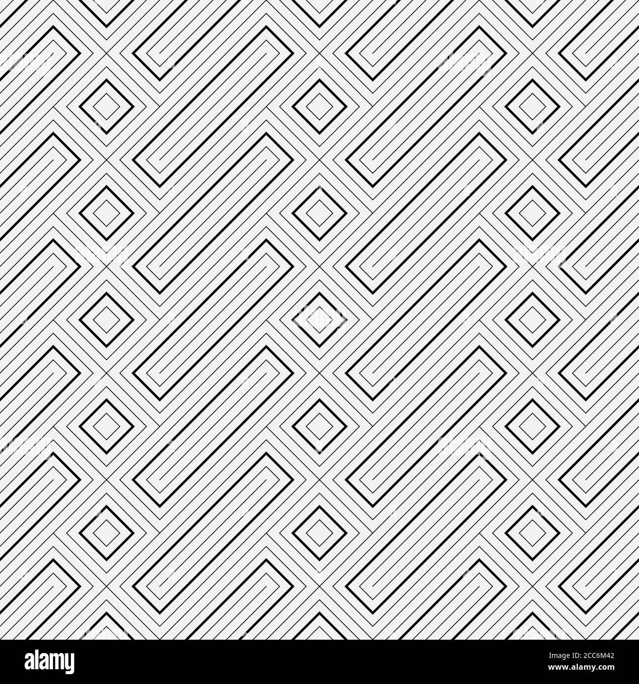 Seamless pattern. Modern stylish texture. Regularly repeating linear ...