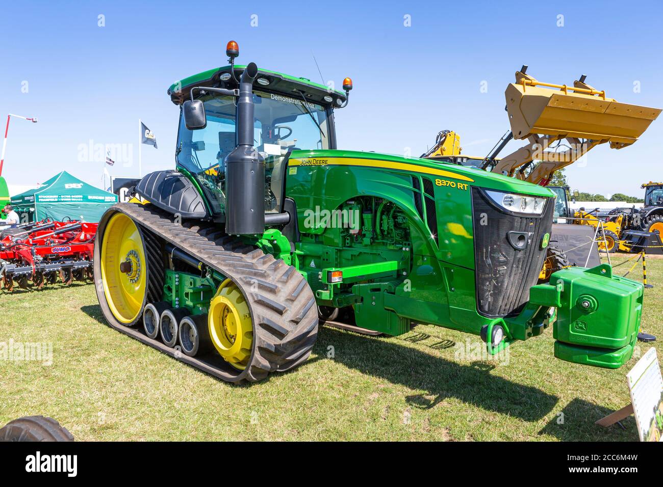 A John Deere 8370 RT Stock Photo - Alamy