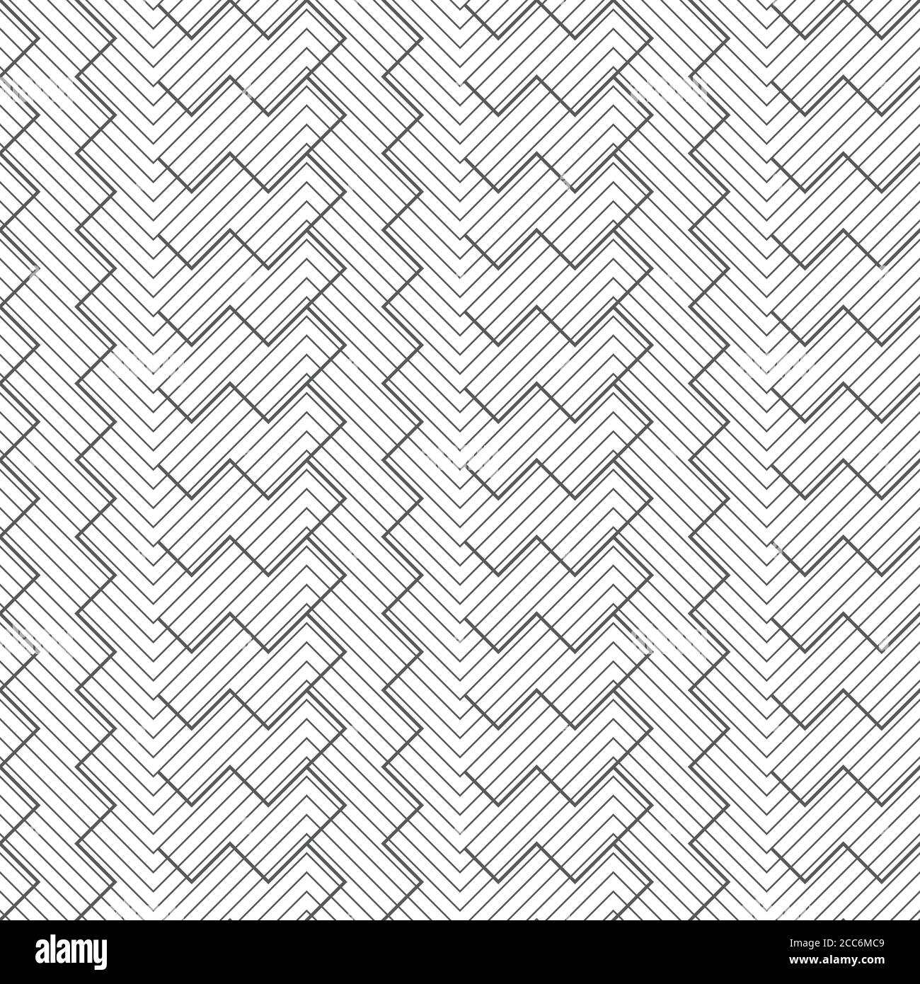 Seamless pattern. Abstract linear textured background. Modern stylish geometrical texture ...