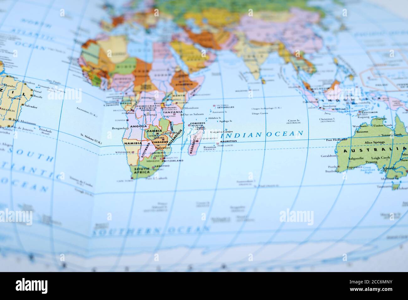 Indian Ocean Map High Resolution Stock Photography and Images - Alamy