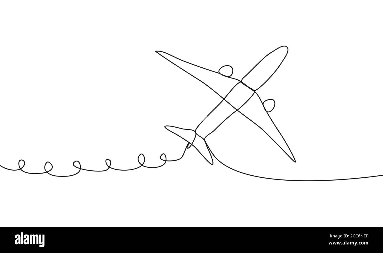 Plane Stock Vector Images - Alamy