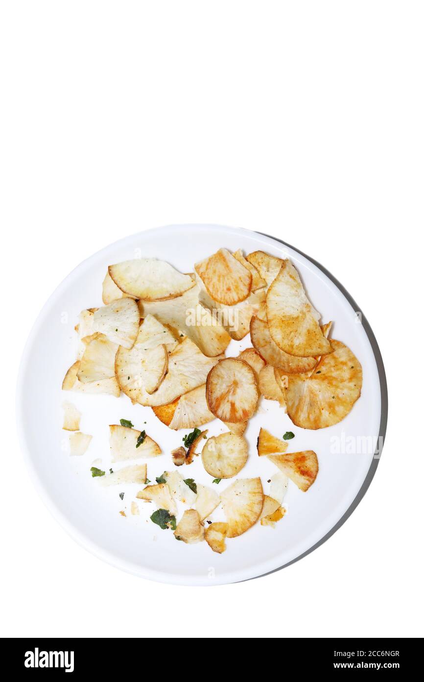 Cassava chips Cut Out Stock Images & Pictures - Alamy