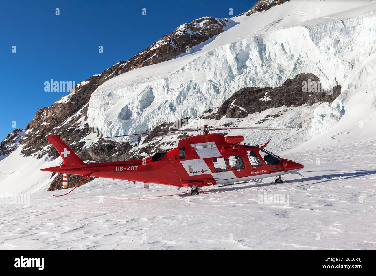 Swiss air rescue rega helicopter hi-res stock photography and images ...