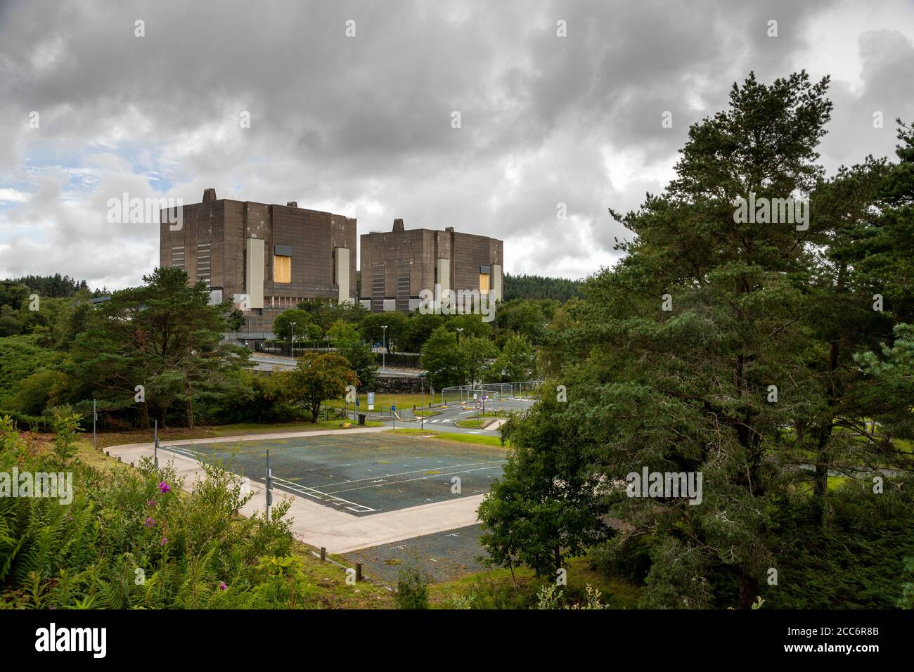 Trawsfynydd magnox nuclear power station, Wales Stock Photo - Alamy
