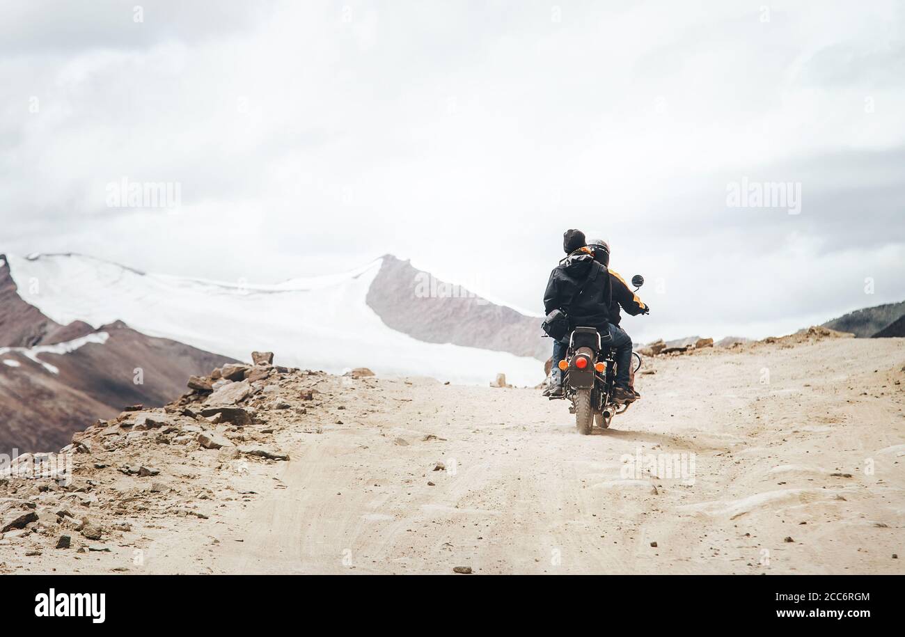 Himalayan bike trip hi-res stock photography and images - Alamy