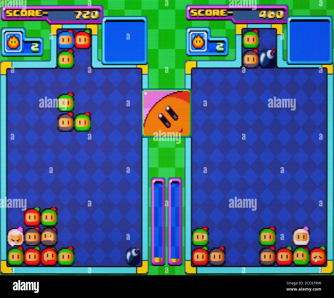 Bomberman - Panic Bomber - PC Engine CD Videogame - Editorial use only ...