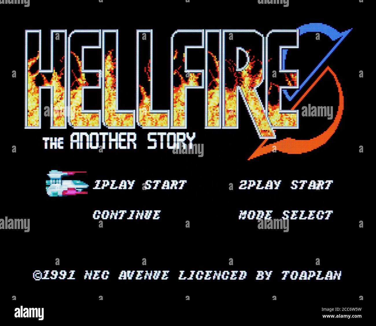 Hellfires The Another Story - PC Engine CD Videogame - Editorial use ...