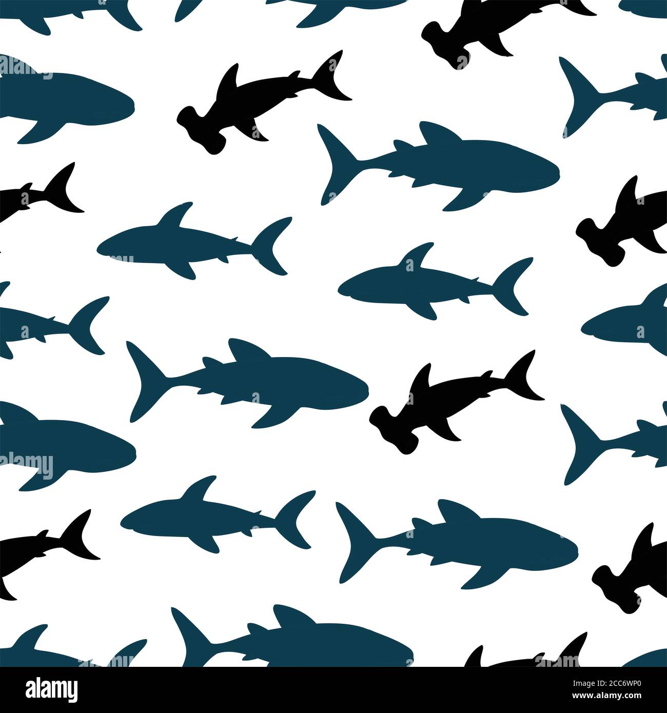 Cute Shark Pattern