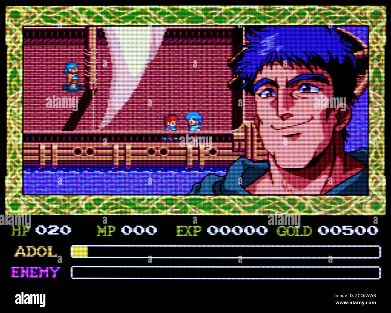 Ys IV - Dawn of Ys - PC Engine CD Videogame - Editorial use only Stock ...