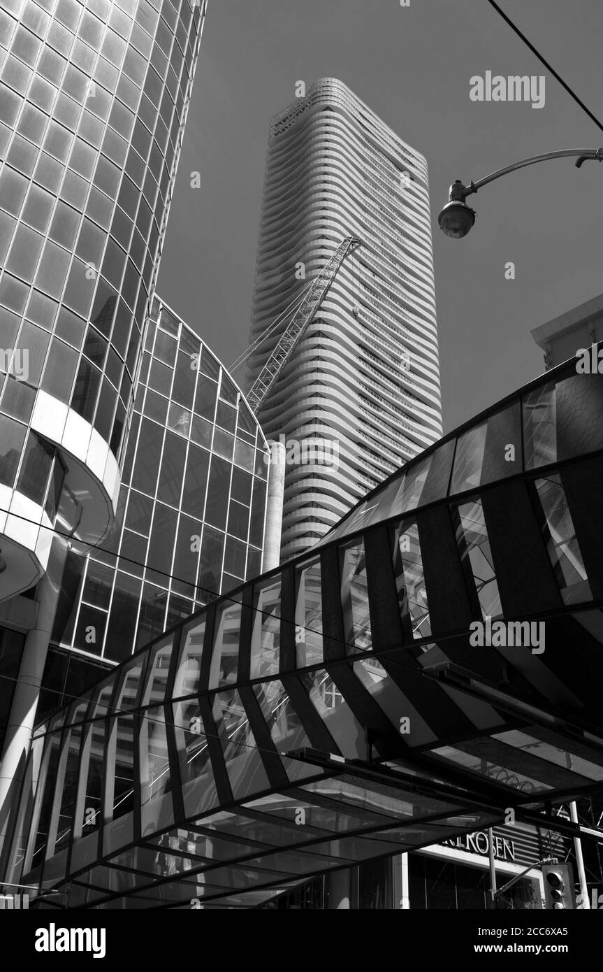 Overpass on Queen street in Toronto Stock Photo - Alamy