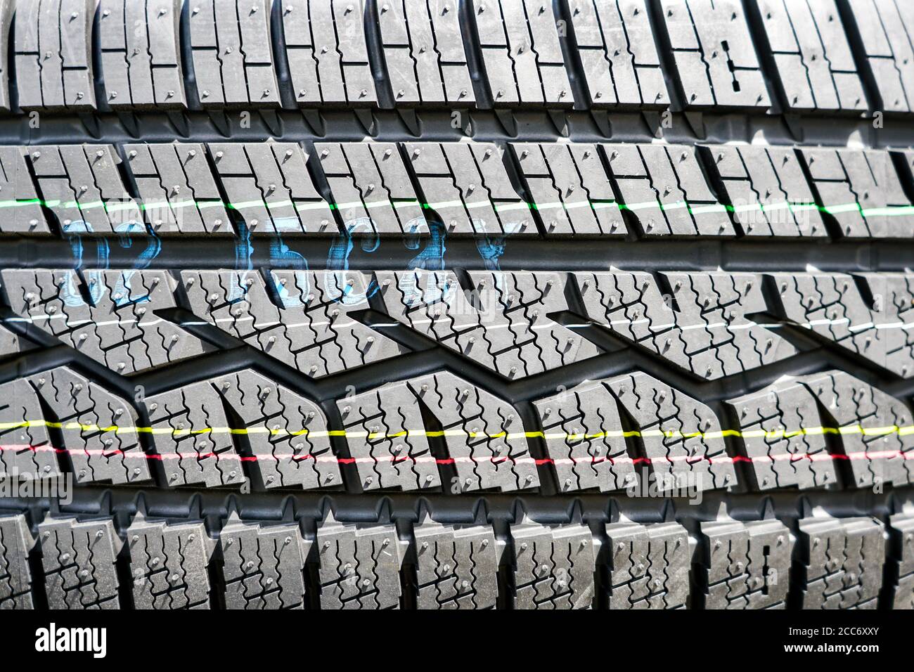 Symmetrical tread pattern hi-res stock photography and images - Alamy