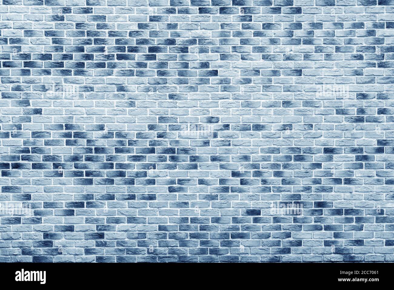 Blue brick building wall. Interior of a modern loft Stock Photo - Alamy