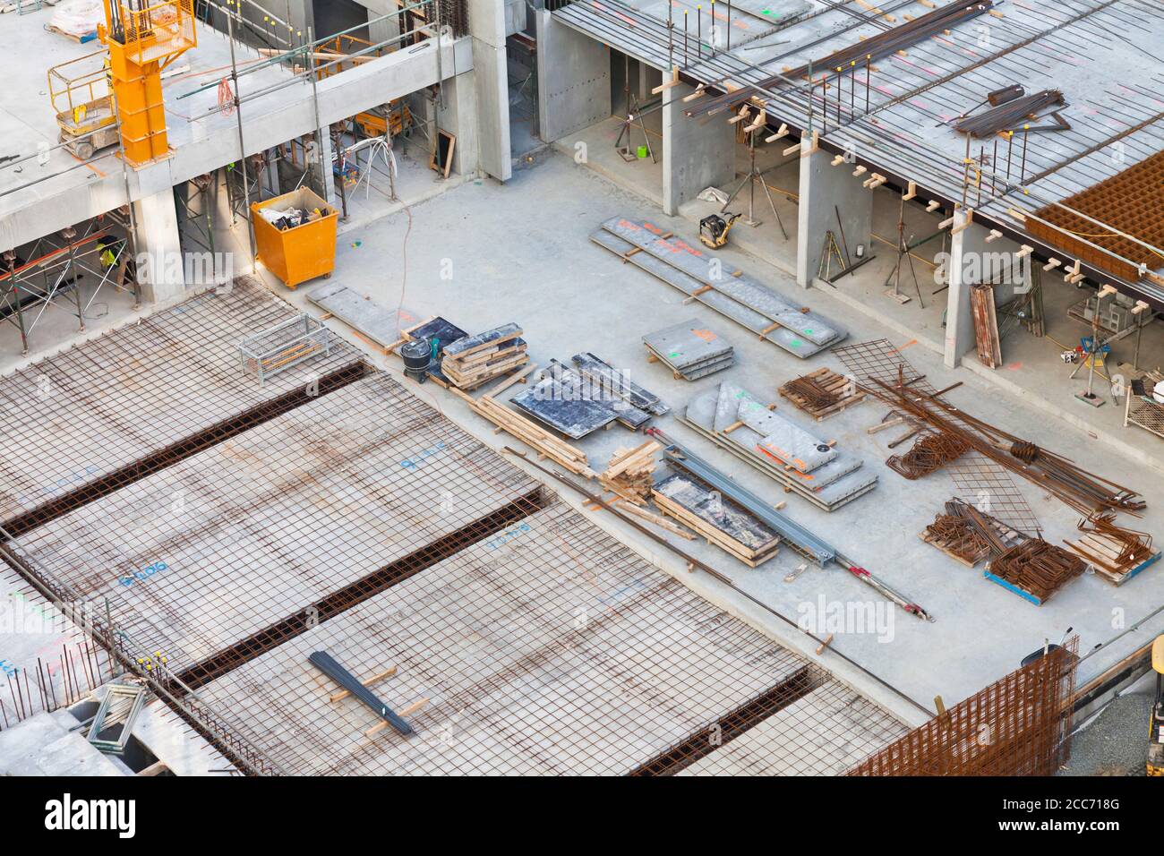 Construction site in Auckland city, New Zealand Stock Photo - Alamy