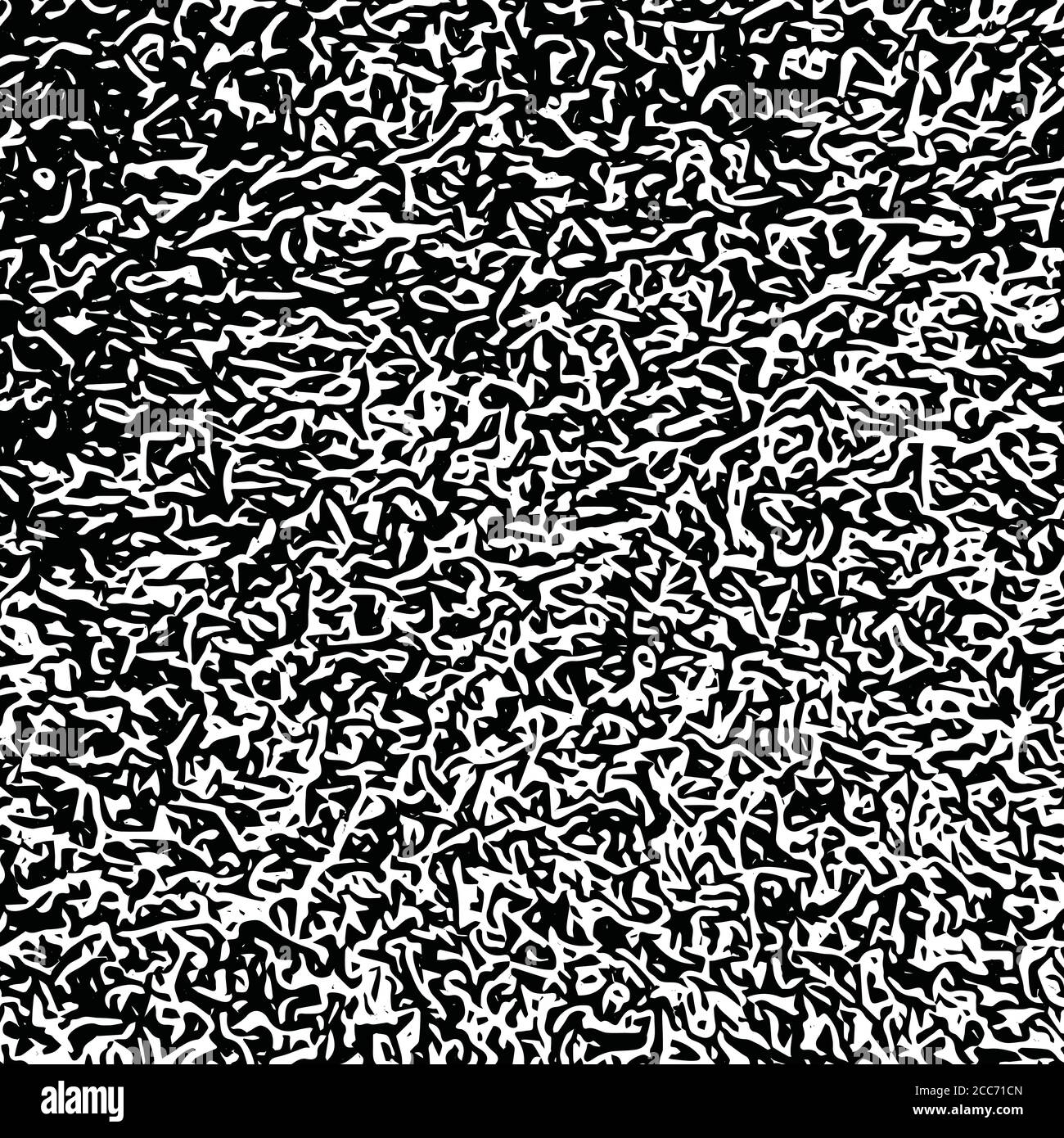 Grunge noise pattern. Abstract vector texture background in black and ...