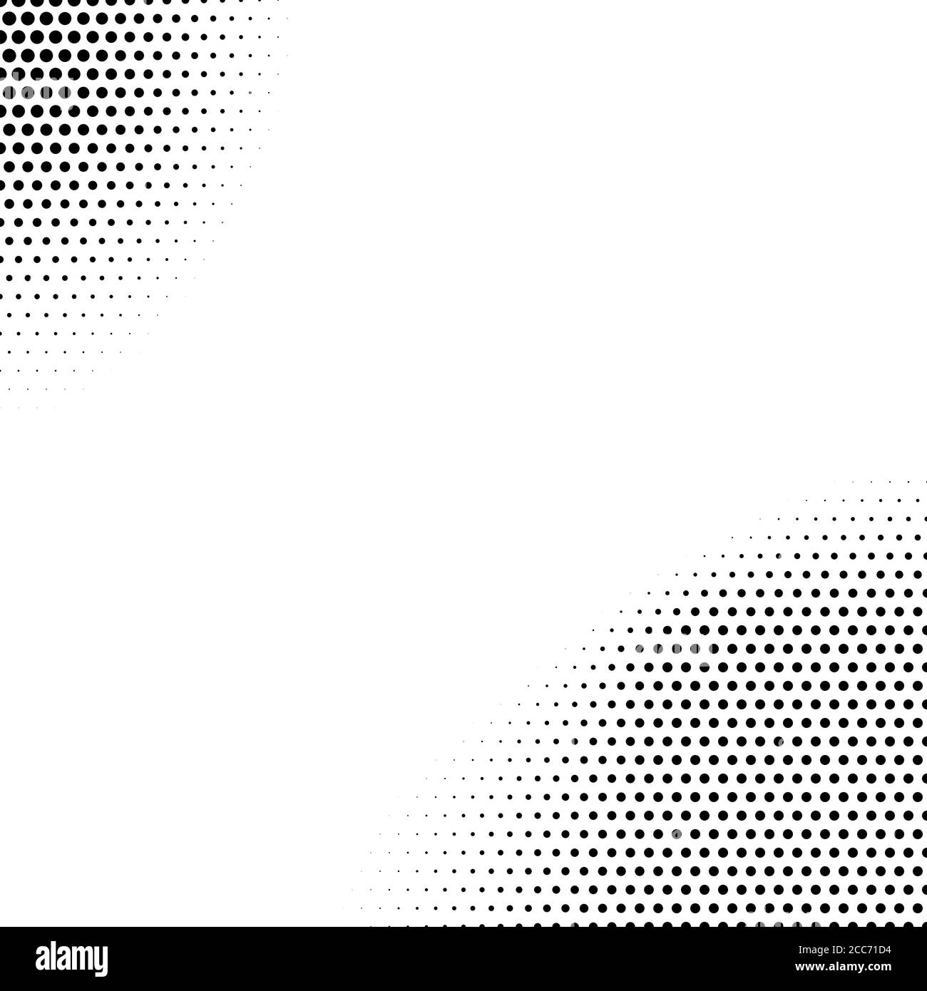 Abstract halftone background in black and white. Dotted vector pattern ...
