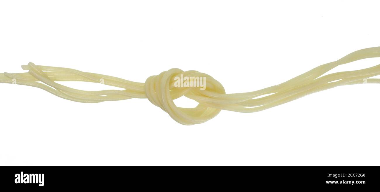 Boiled spaghetti on white background. Spaghetti - Plain Italian ...