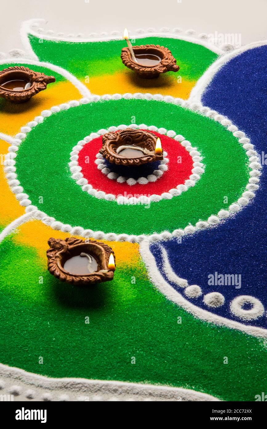 Rangoli Design is an art form made during using powder colours during ...