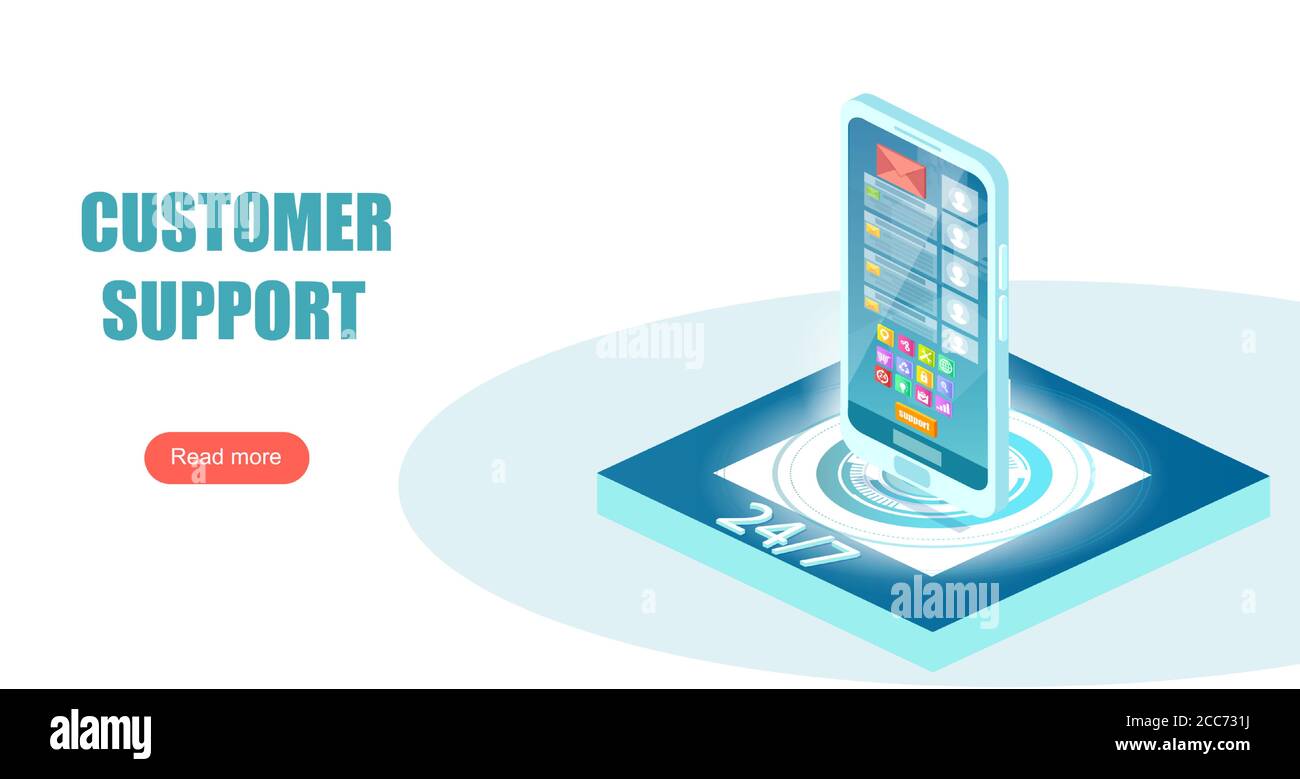 For online support Stock Vector Images - Alamy