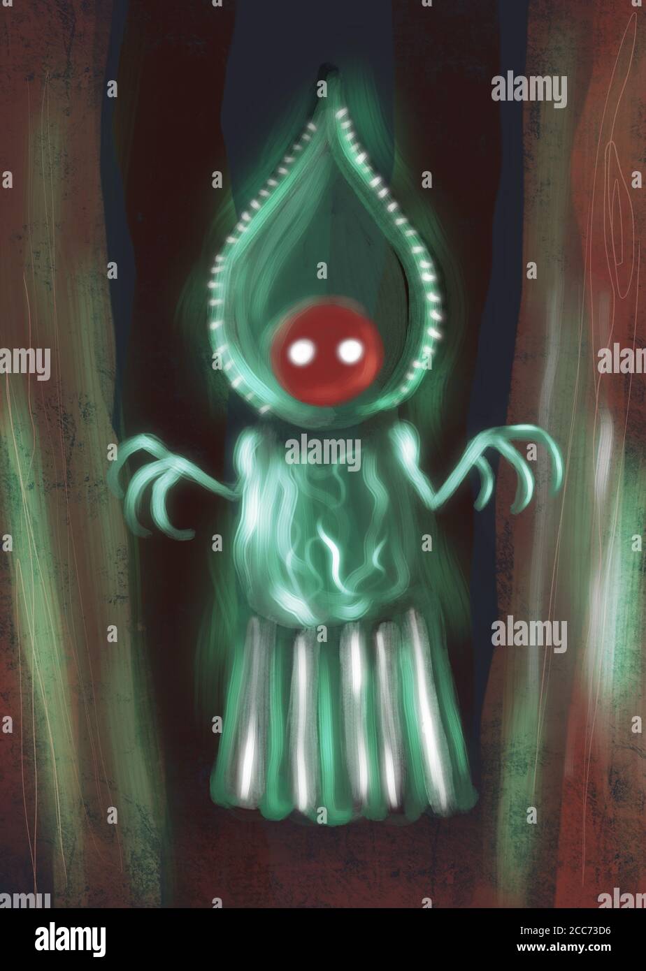 The Flatwoods Monster Stock Photo - Alamy