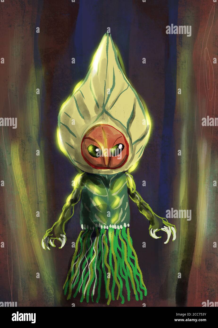 The Flatwoods Monster Stock Photo - Alamy