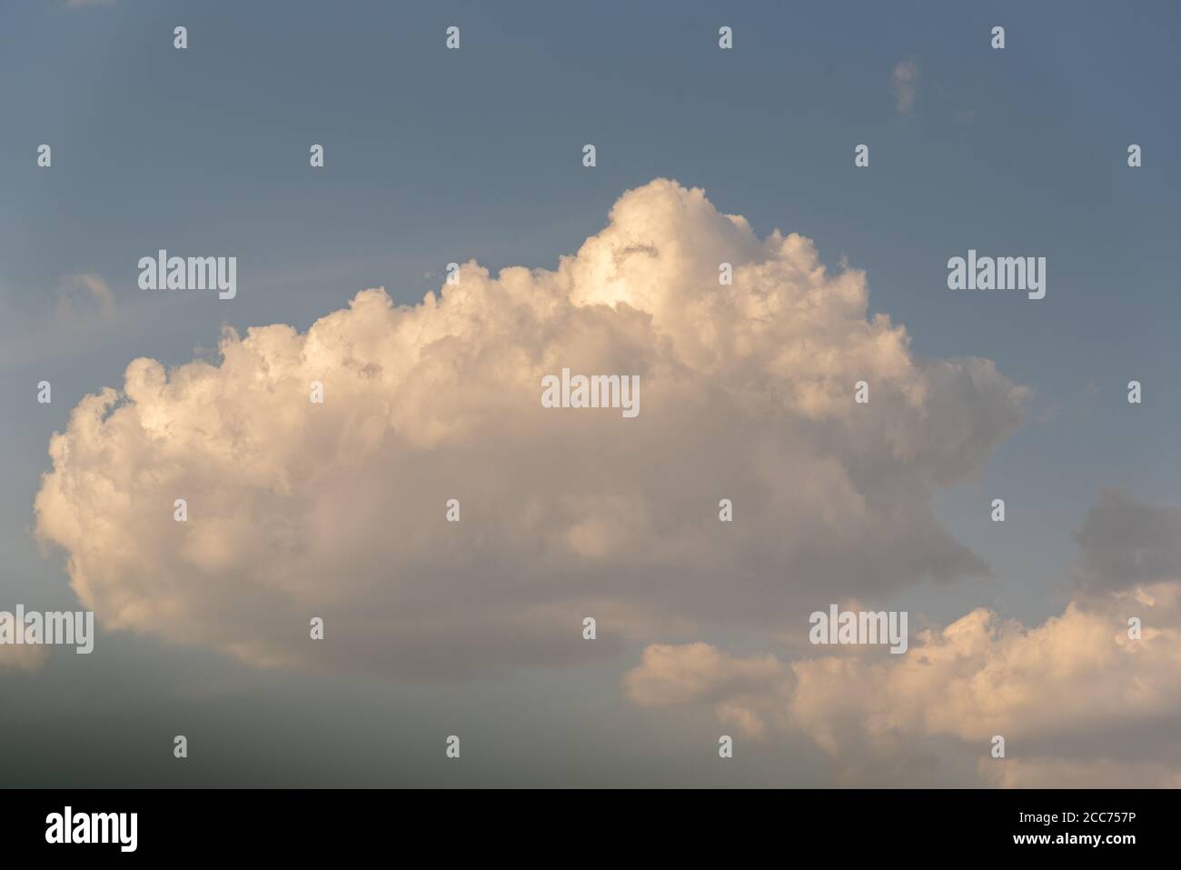 Cumulunimbus cloud. South American skies. Weather phenomenon. Rain ...