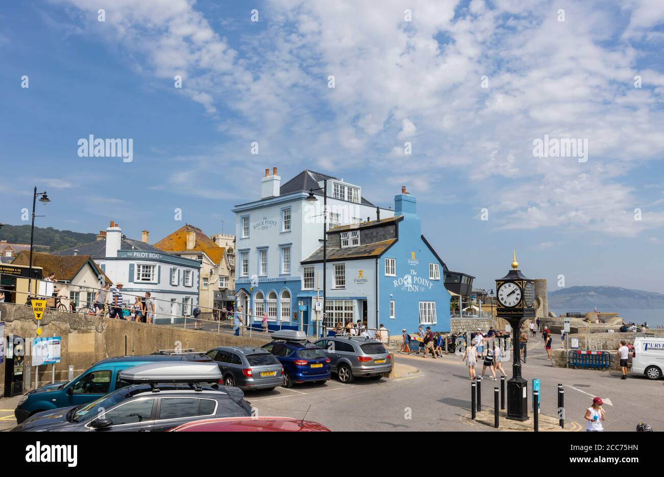 Rock point inn lyme regis hi-res stock photography and images - Alamy