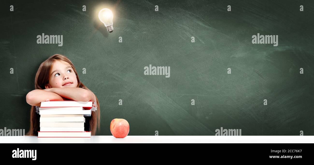 Back to school! Concept of education, reading and learning Stock Photo ...