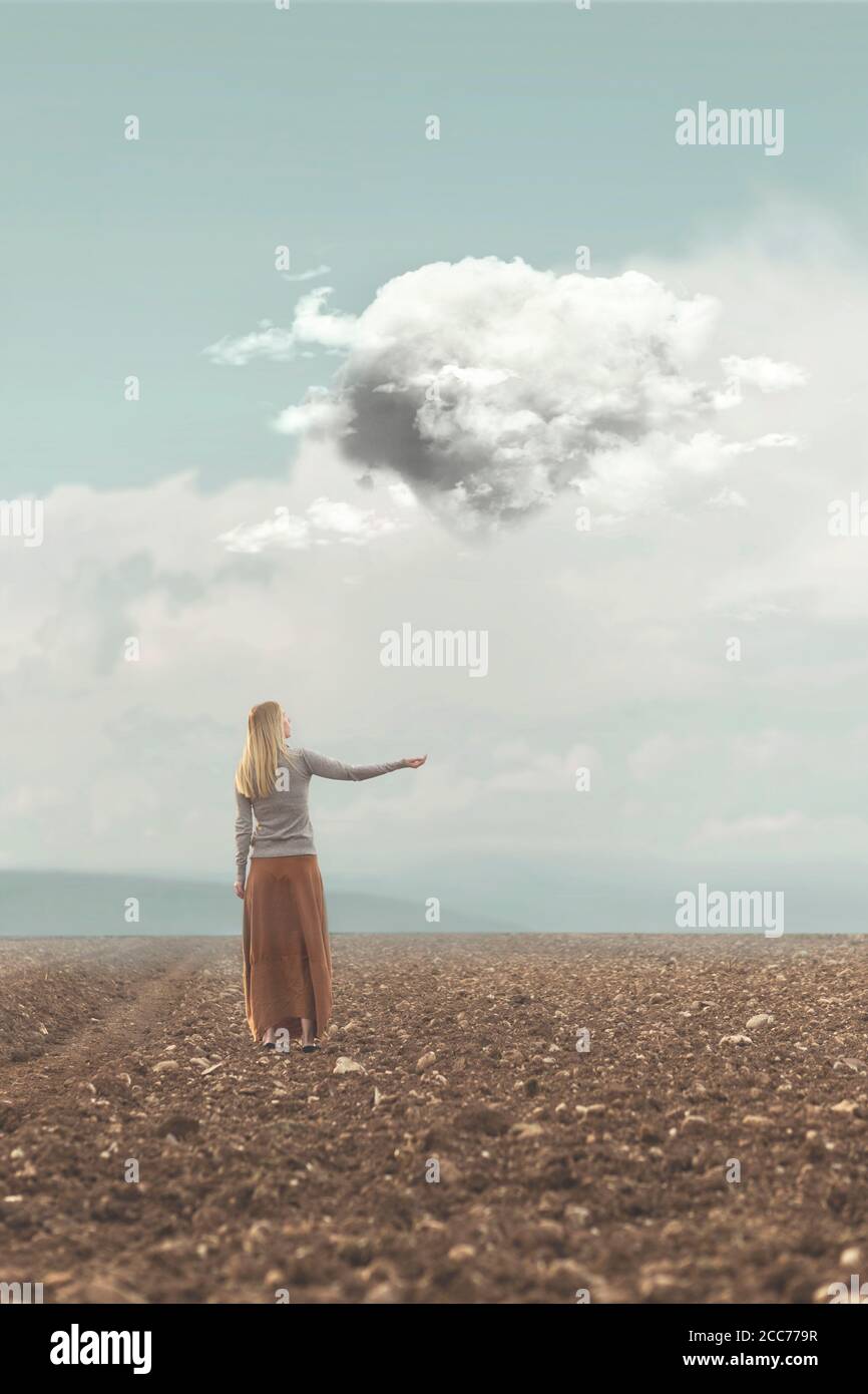 Rain cloud following hi-res stock photography and images - Alamy