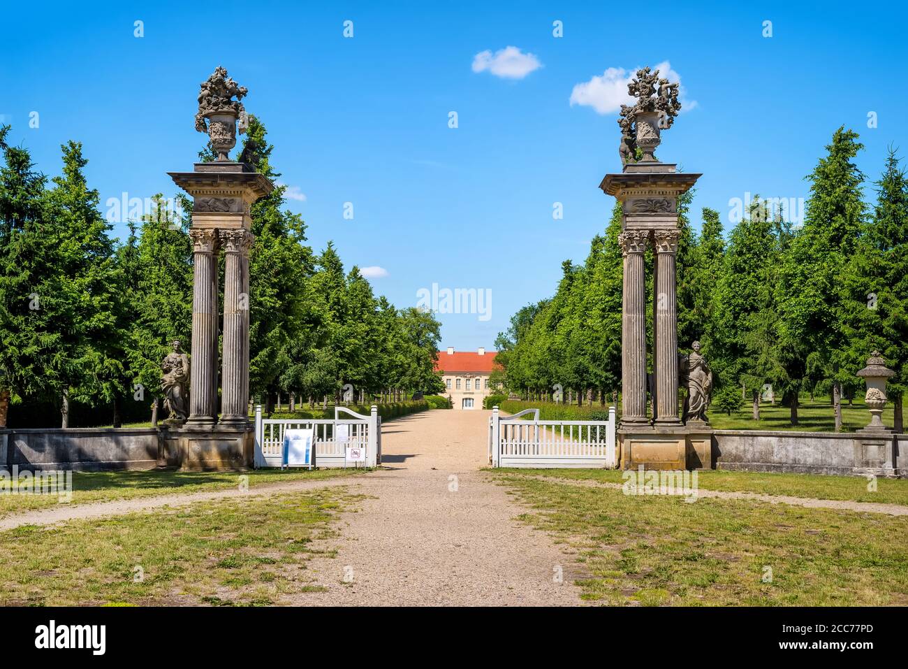 Entrance to the castle Rheinberg-Brandenburg, Germany Stock Photo - Alamy