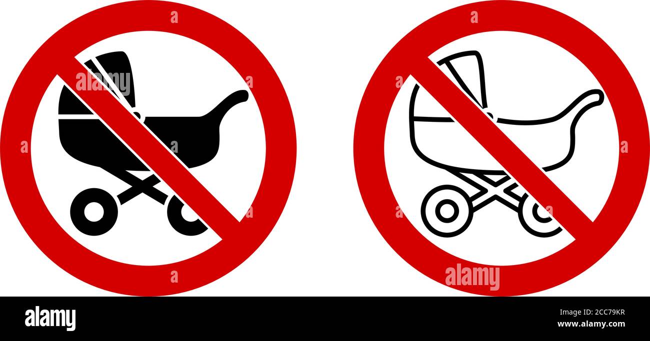 Warning sign no children Stock Vector Images - Alamy