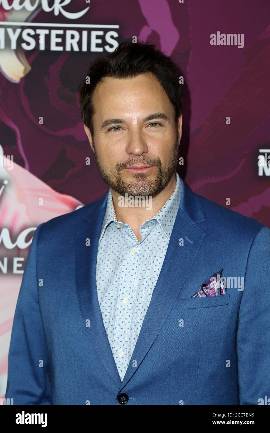 LOS ANGELES - JAN 13: David Haydn-Jones at the Hallmark Channel and ...