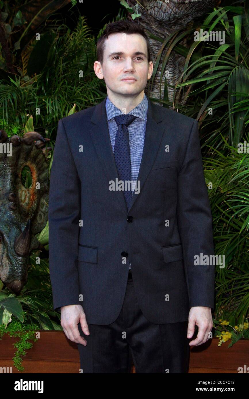 LOS ANGELES - JUN 12: Derek Connolly at the Jurassic World: Fallen ...