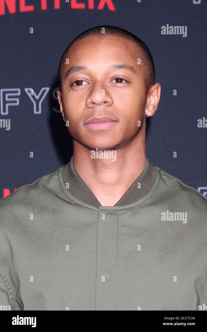 LOS ANGELES - MAY 6: DeRon Horton at the Netflix FYSEE Kick-Off Event ...