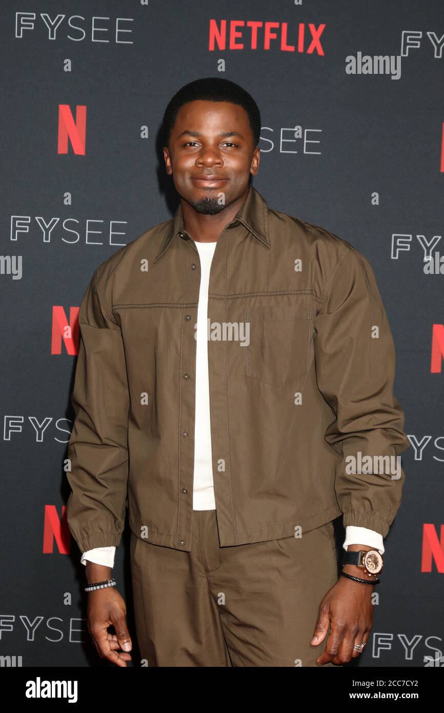 LOS ANGELES - MAY 6: Derek Luke at the Netflix FYSEE Kick-Off Event at ...
