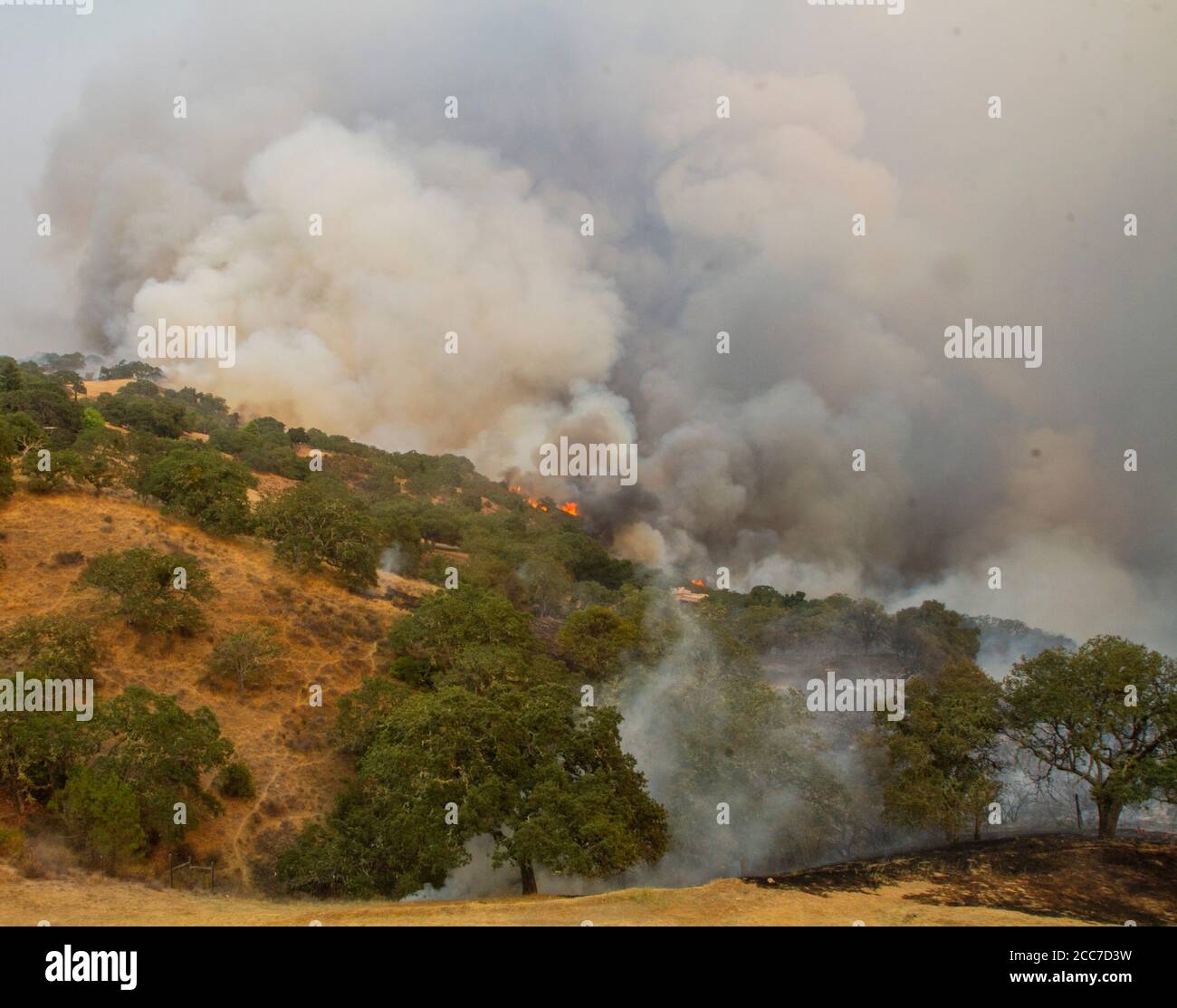 Carmel Valley, California, U.S.A. 19th Aug, 2020. The Carmel Valley ...