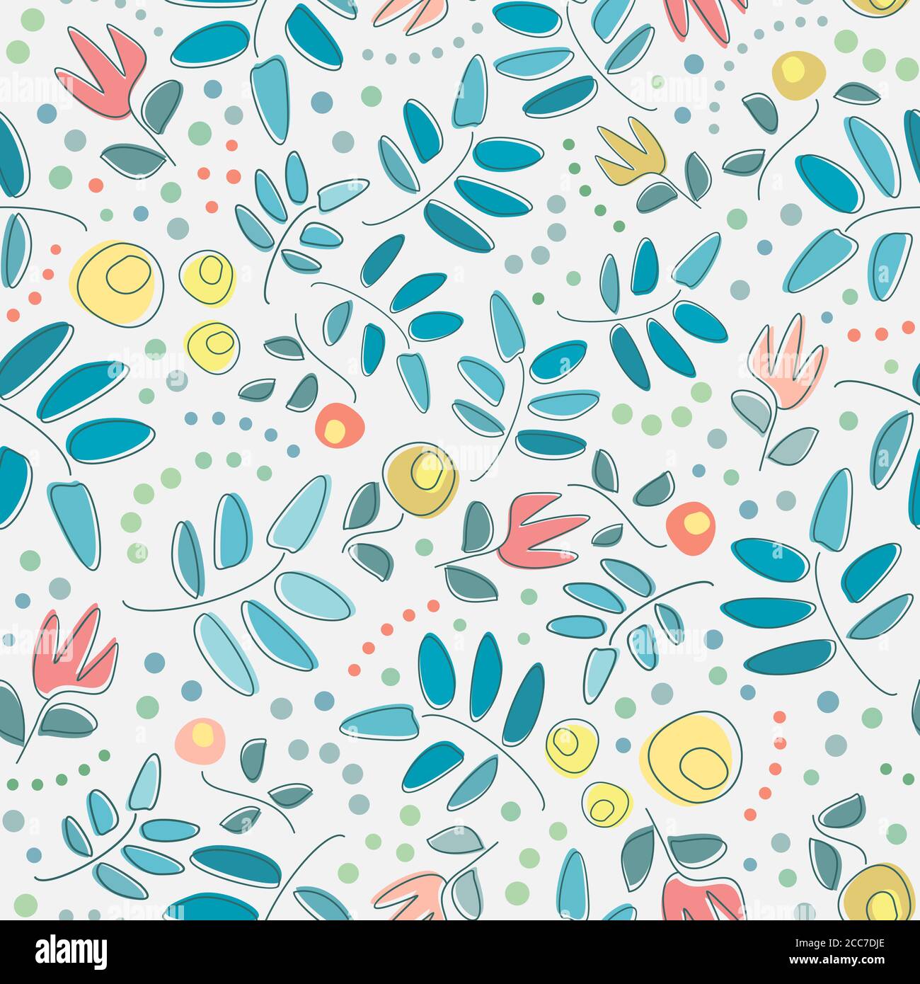 Polka dots on pink Stock Vector Images - Alamy