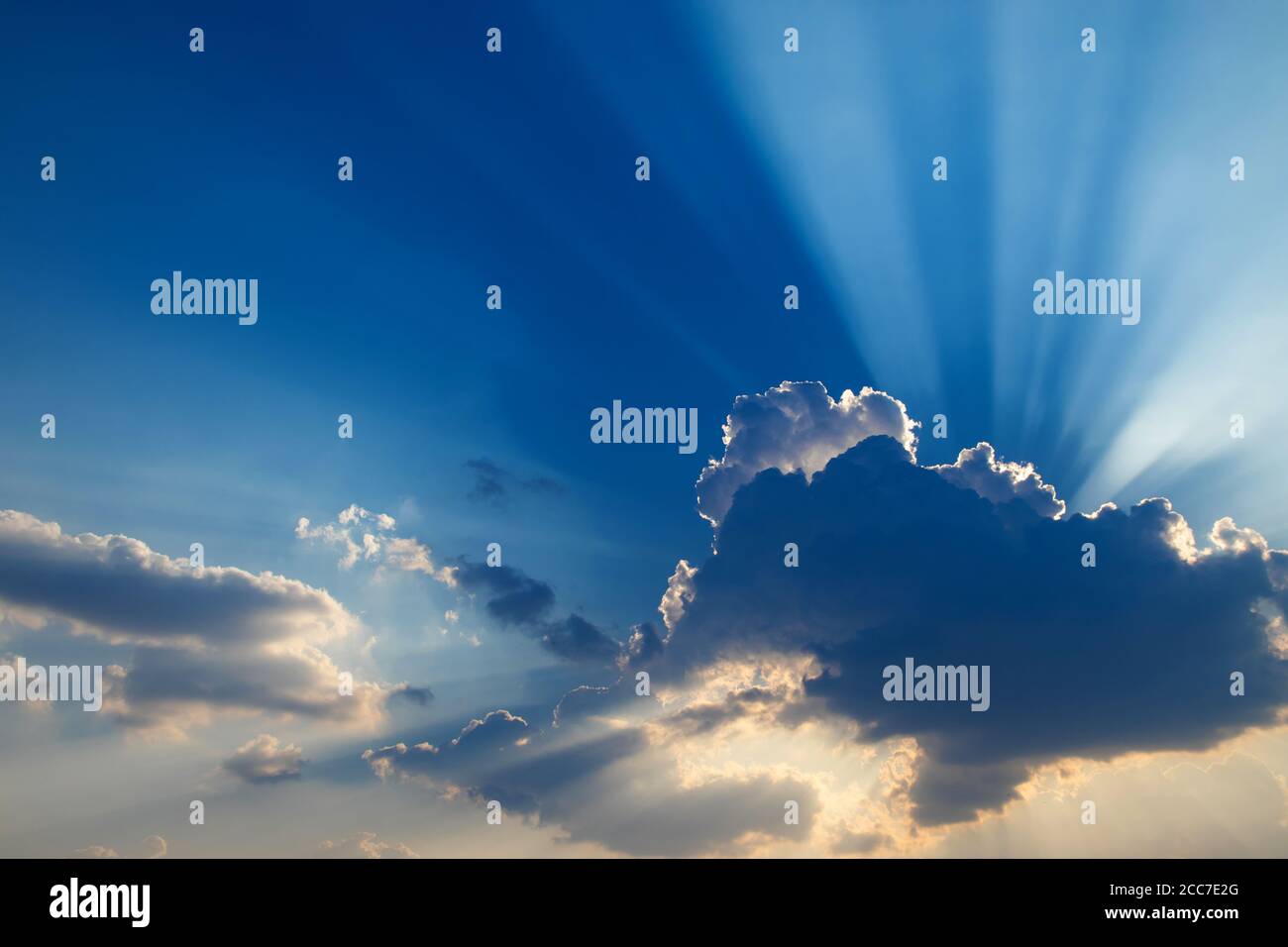Sun reflected on clouds hi-res stock photography and images - Alamy