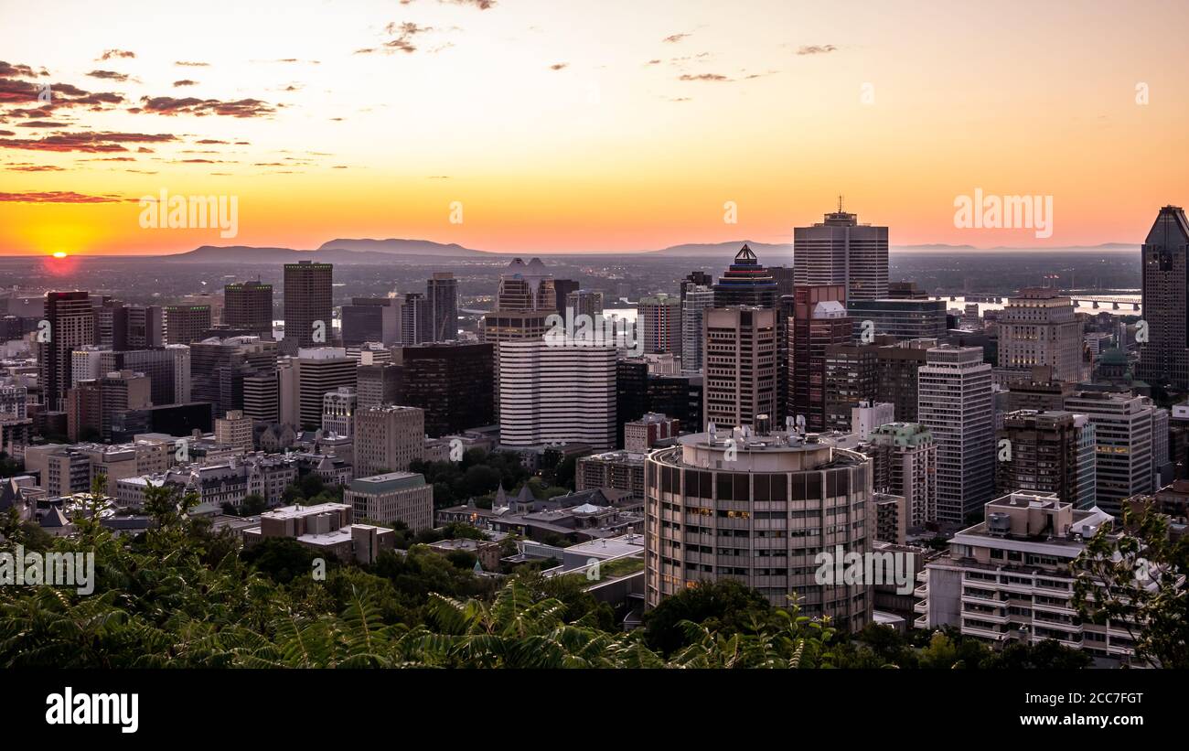 Montreal sunrise hi-res stock photography and images - Alamy