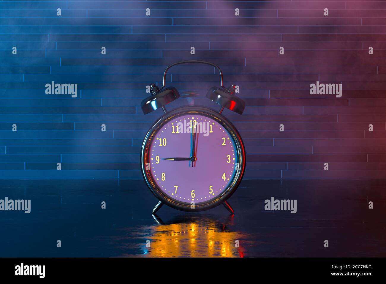 Digital clock 9 00 hi-res stock photography and images - Alamy