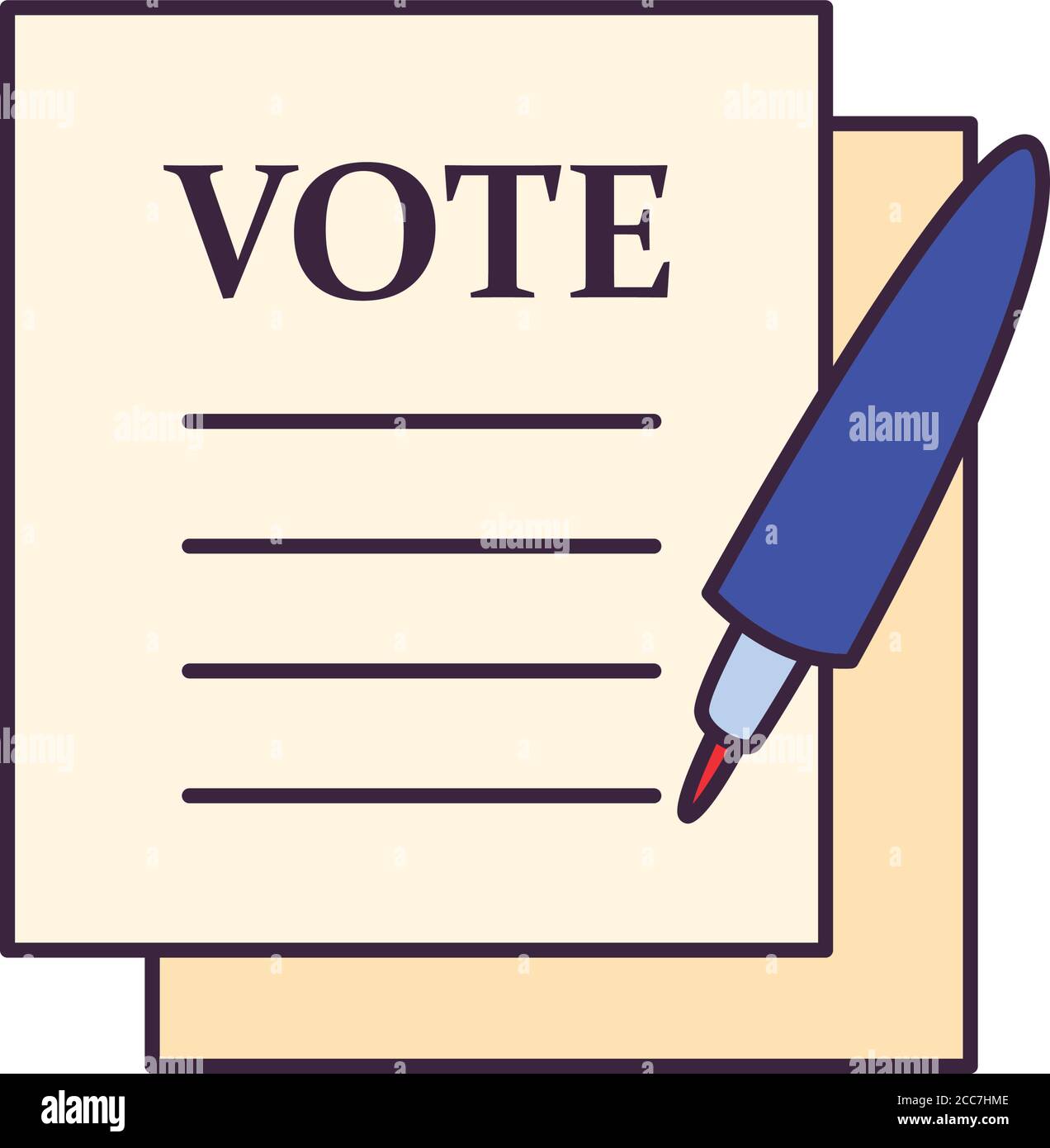 President pen Stock Vector Images - Alamy