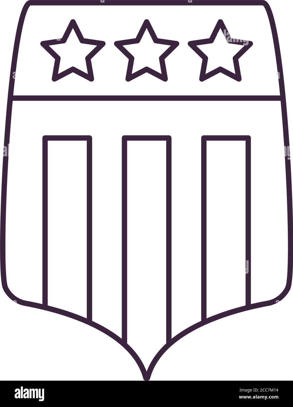 usa shield line style icon design, United states america independence ... usa shield line style icon design, United states america independence ...