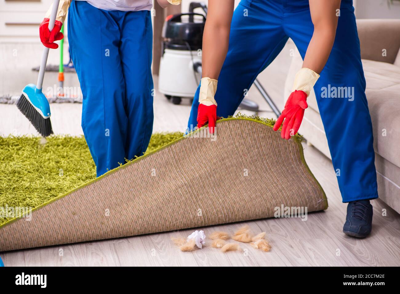 Young pair doing housework at the home Stock Photo - Alamy