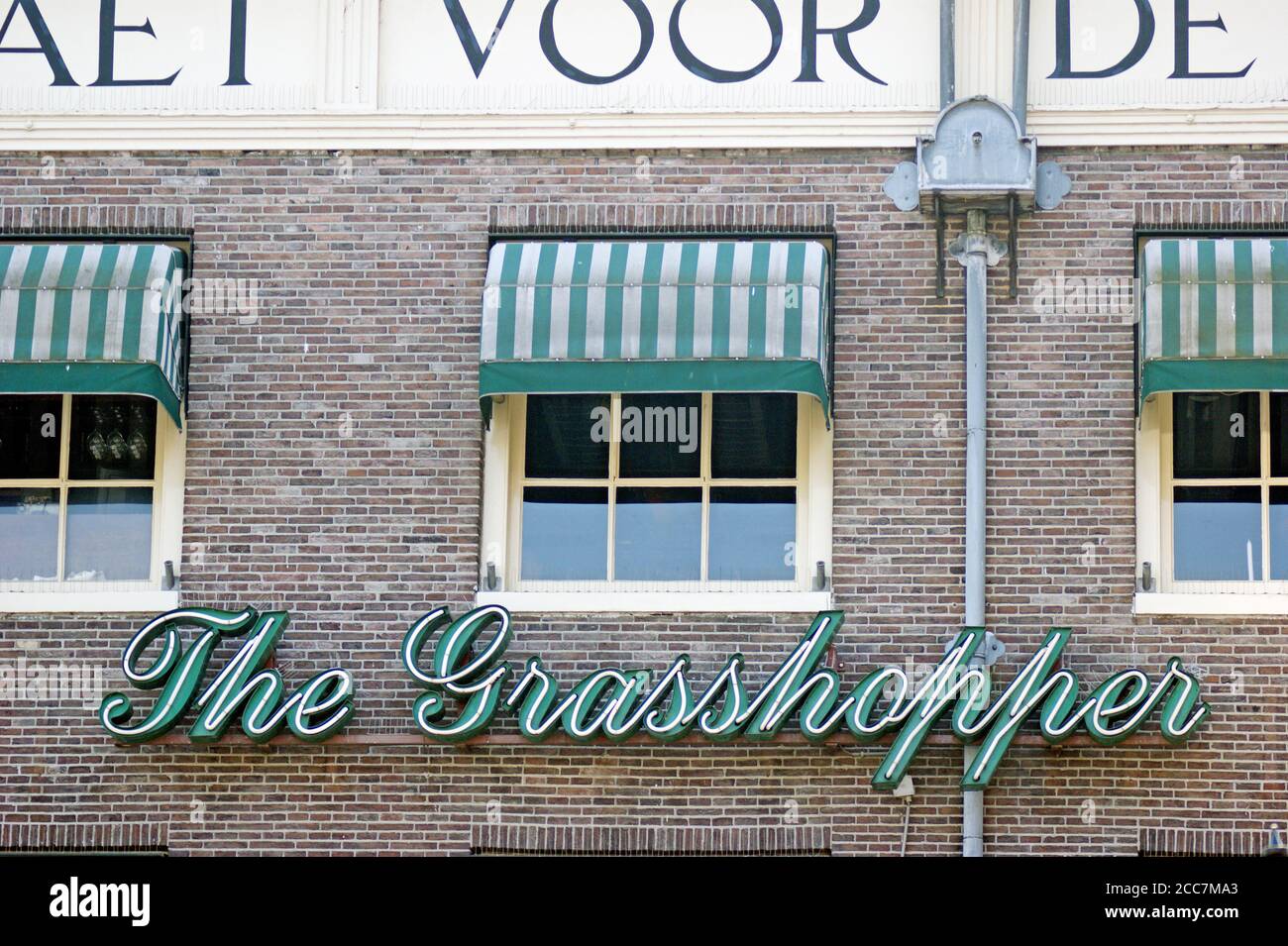 The grasshopper sign amsterdam hi-res stock photography and images - Alamy
