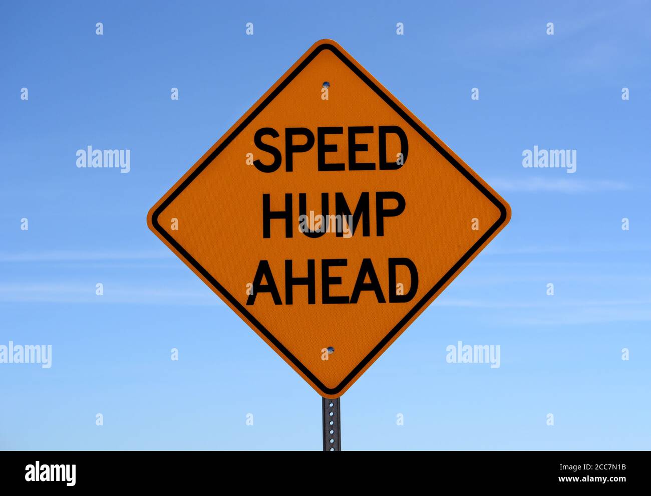 Hump road sign hi-res stock photography and images - Alamy