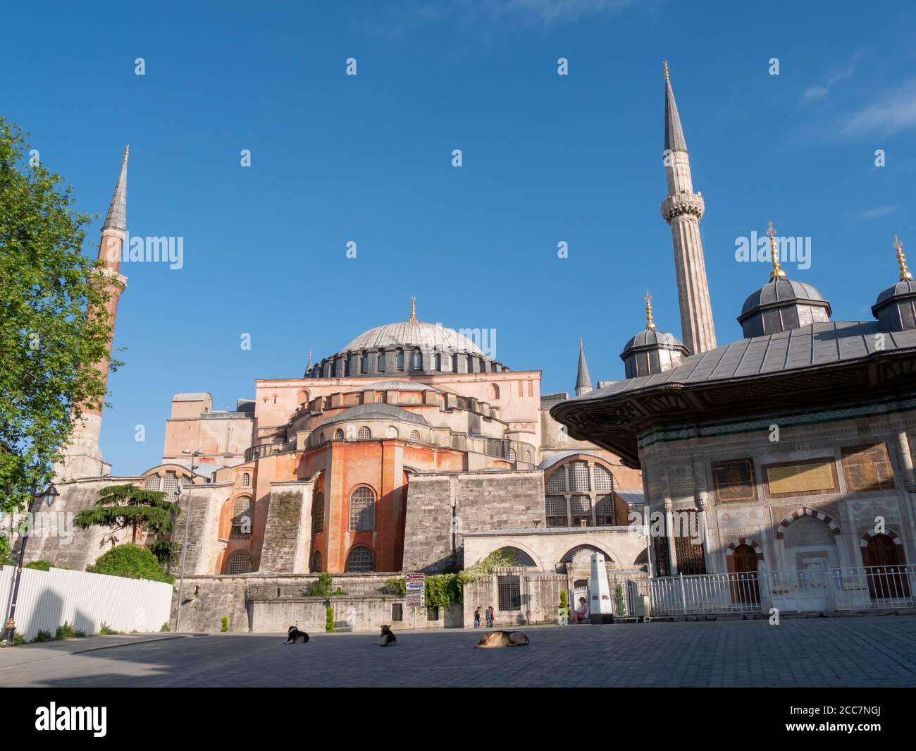 ISTANBUL, TURKEY - MAY, 22, 2019: looking towards the east side of ...