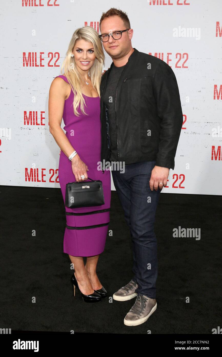 LOS ANGELES - AUG 9: Guest, Sam Slater at the Mile 22 Premiere at the ...