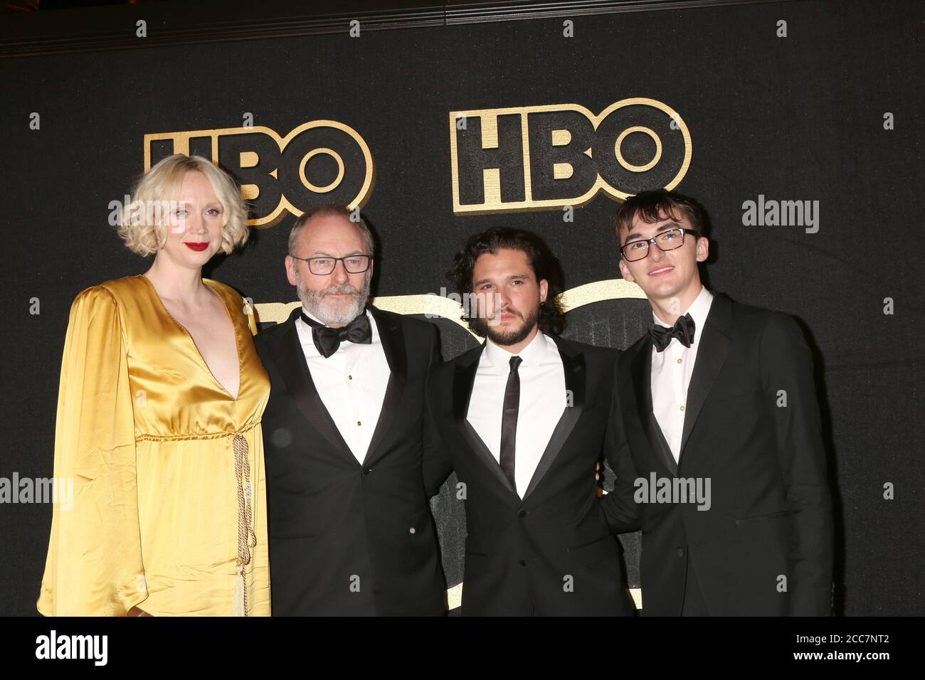 Kit harrington and gwendoline christie hi-res stock photography and ...
