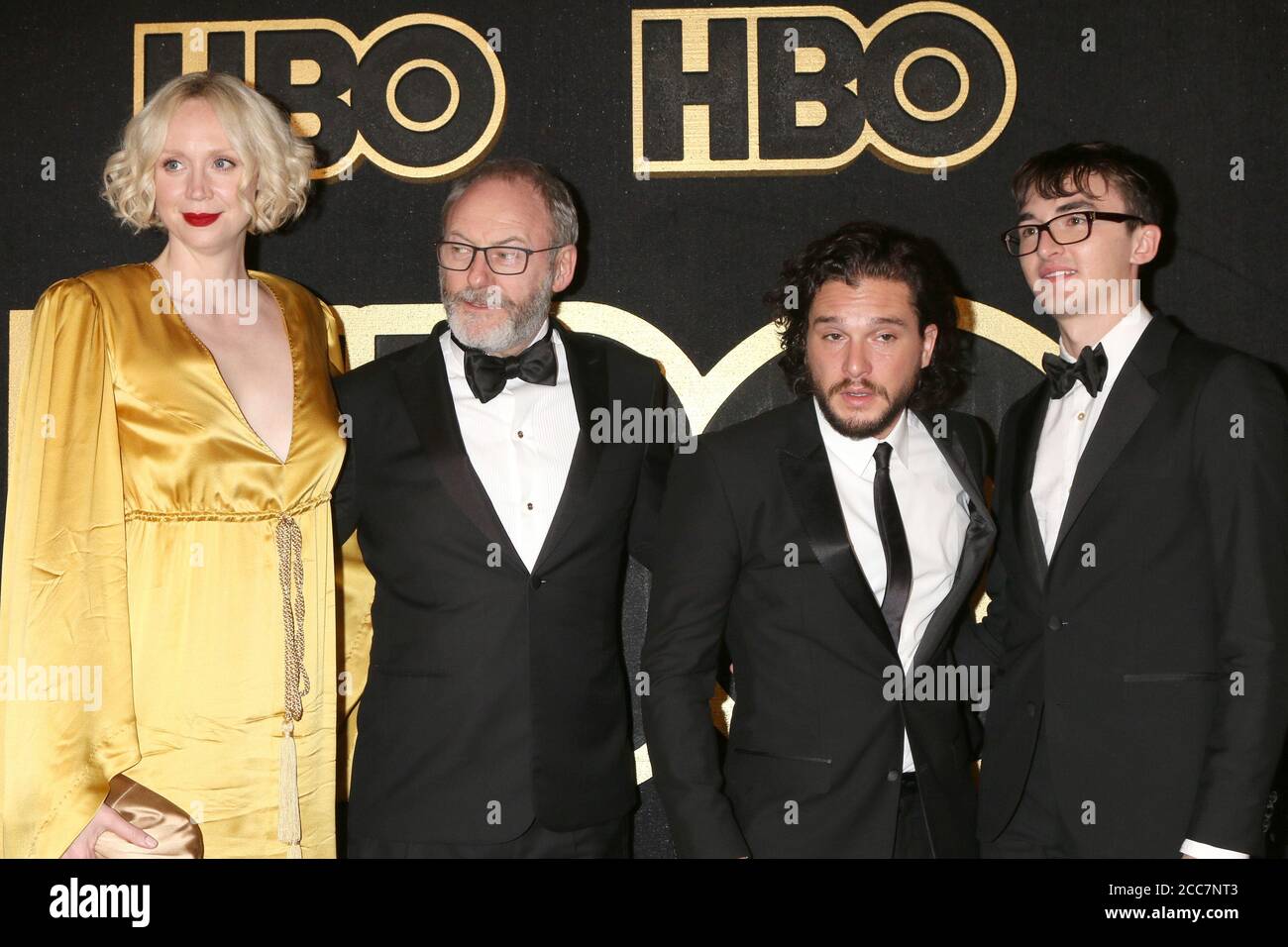 Kit harrington and gwendoline christie hi-res stock photography and ...