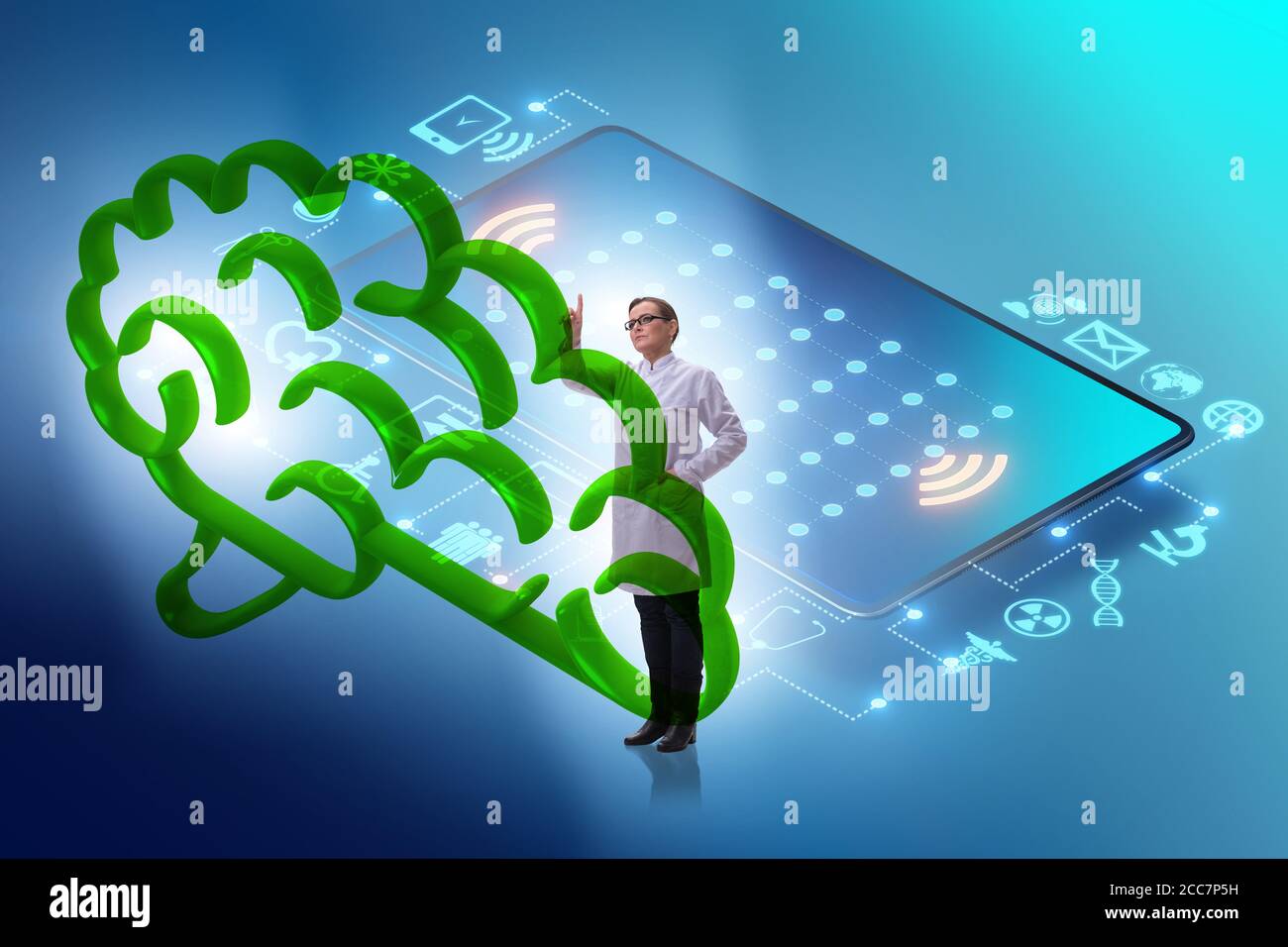 Telemedicine neurology hi-res stock photography and images - Alamy