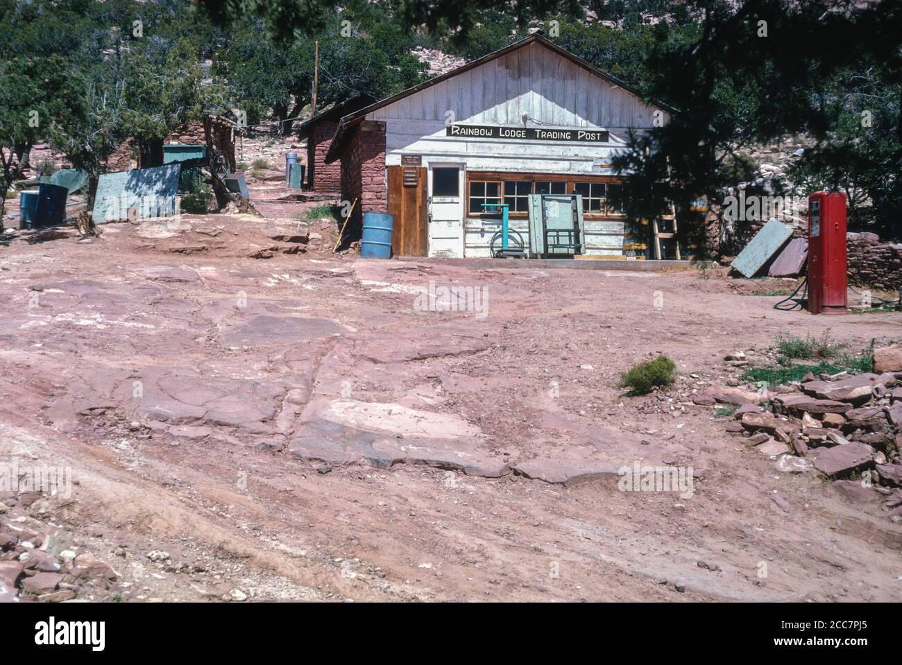 Rainbow Lodge Trading Post, Navaho Mountain, Arizona. Trailhead for the ...